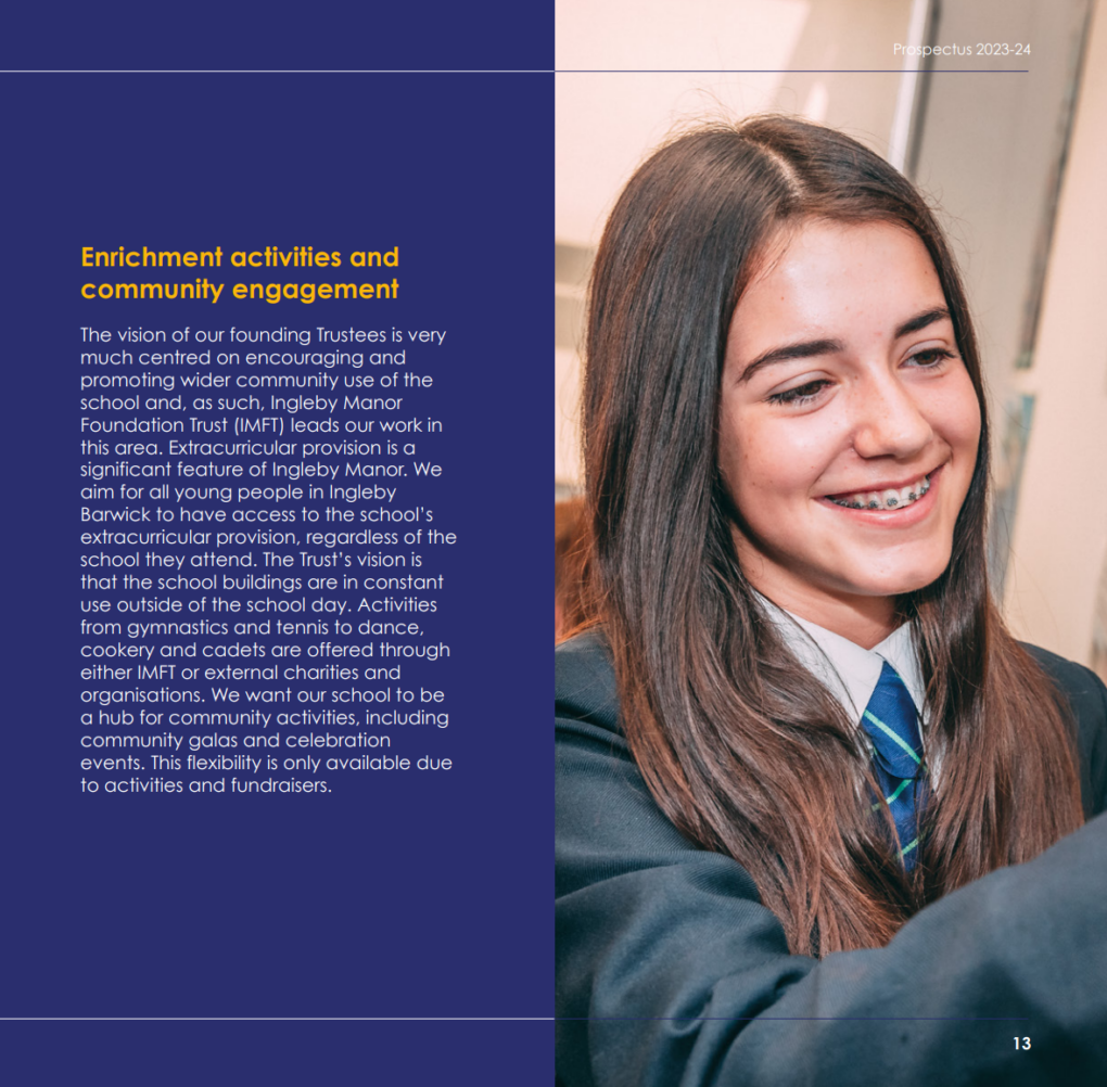 Prospectus - Ingleby Manor Free School