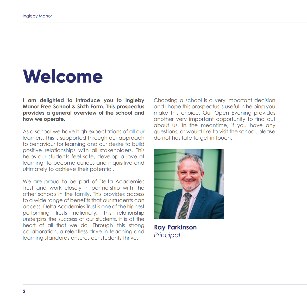 Prospectus - Ingleby Manor Free School